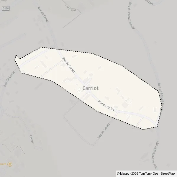 Plan Carriot : carte de Carriot, 33490 Saint-Maixant et infos pratiques