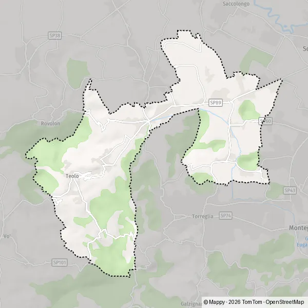 Plan Teolo : carte de Teolo (35037) et infos pratiques