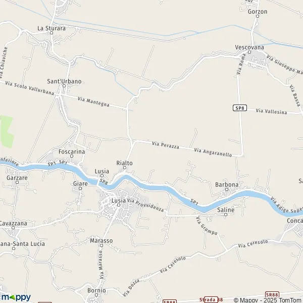 Plan Barbona : carte de Barbona (35040) et infos pratiques