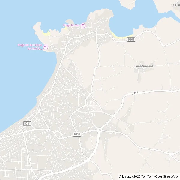 Plan La Bastille : carte de La Bastille, 35400 Saint-Malo et infos ...