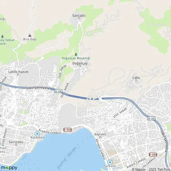 Plan Bayrakli : carte de Bayrakli (35510) et infos pratiques