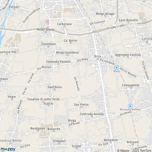 Plan Rosà : carte de Rosà (36027) et infos pratiques