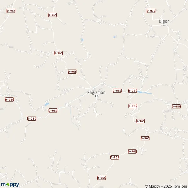 Plan Kağızman : carte de Kağızman (36700) et infos pratiques