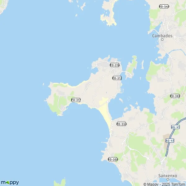 Plan O Grove : carte de O Grove (36980) et infos pratiques