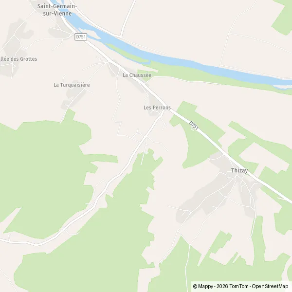 Plan Le Fort Bedot : carte de Le Fort Bedot, 37500 Saint-Germain-sur ...