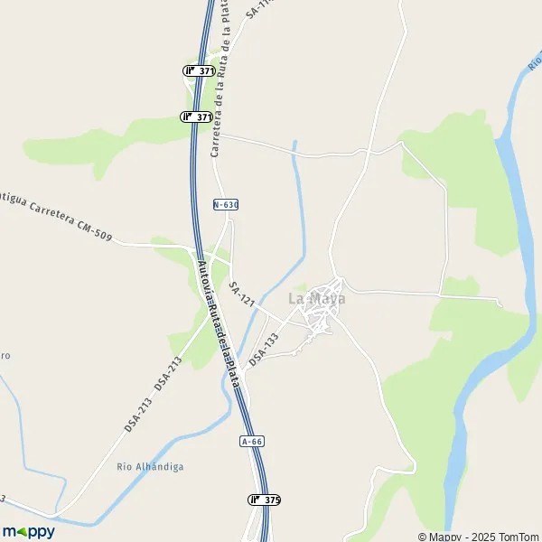 Plan La Maya : carte de La Maya (37780) et infos pratiques