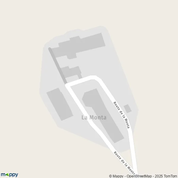 Plan La Monta : carte de La Monta, 38220 Laffrey et infos pratiques