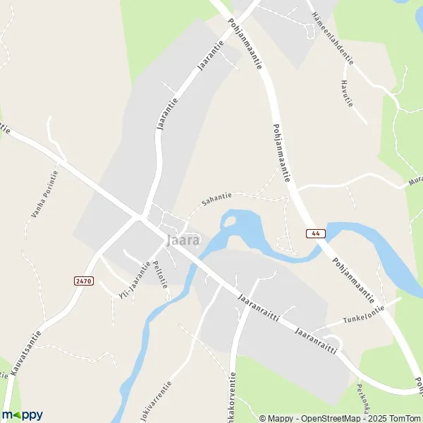 Plan Jaara : carte de Jaara (38360) et infos pratiques