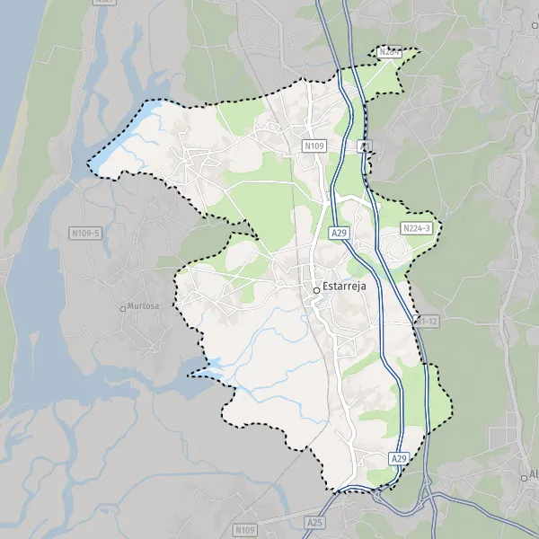 Plan Estarreja : carte de Estarreja (3860) et infos pratiques