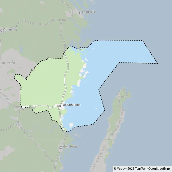 Plan Oskarshamn : carte de Oskarshamn (38772) et infos pratiques
