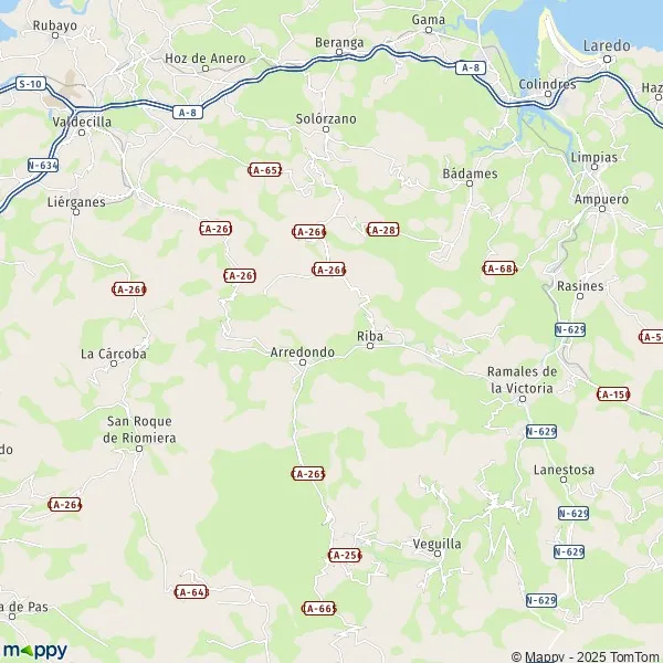 Plan Ruesga : carte de Ruesga (39716) et infos pratiques