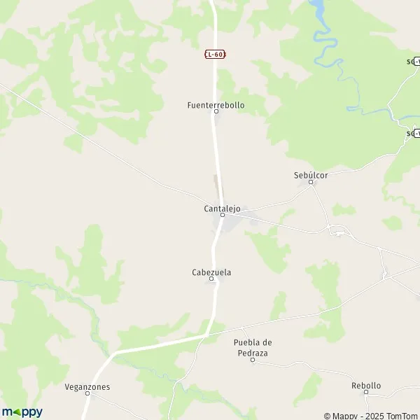 Plan Cantalejo : carte de Cantalejo (40320) et infos pratiques