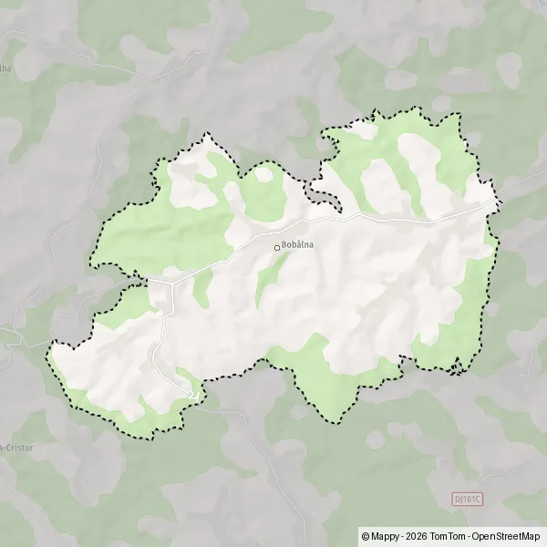 Plan Bobâlna : carte de Bobâlna (407085) et infos pratiques