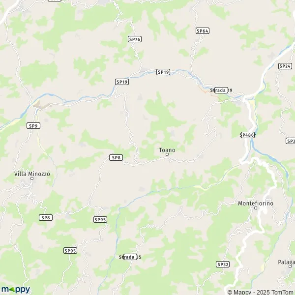 Plan Toano : carte de Toano (42010) et infos pratiques