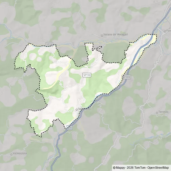 Plan Solignano : carte de Solignano (43046) et infos pratiques