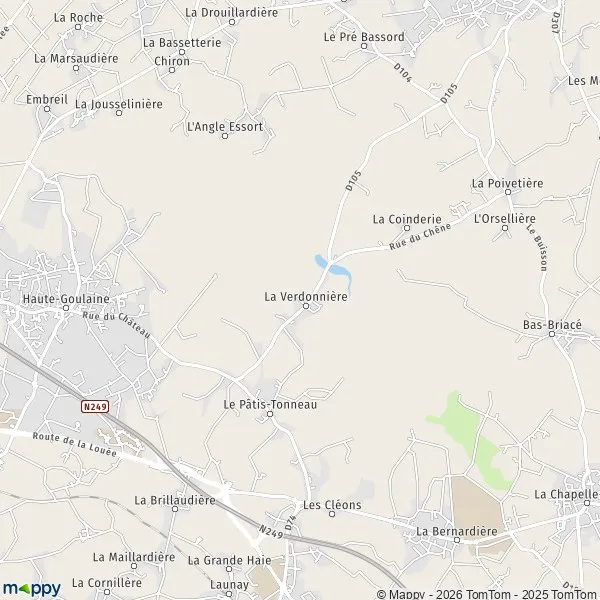 Plan La Ville : carte de La Ville, 44115 Haute-Goulaine et infos pratiques