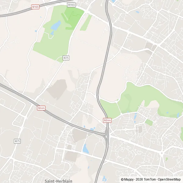 Plan la Chézine : carte de la Chézine, 44800 Saint-Herblain et infos ...