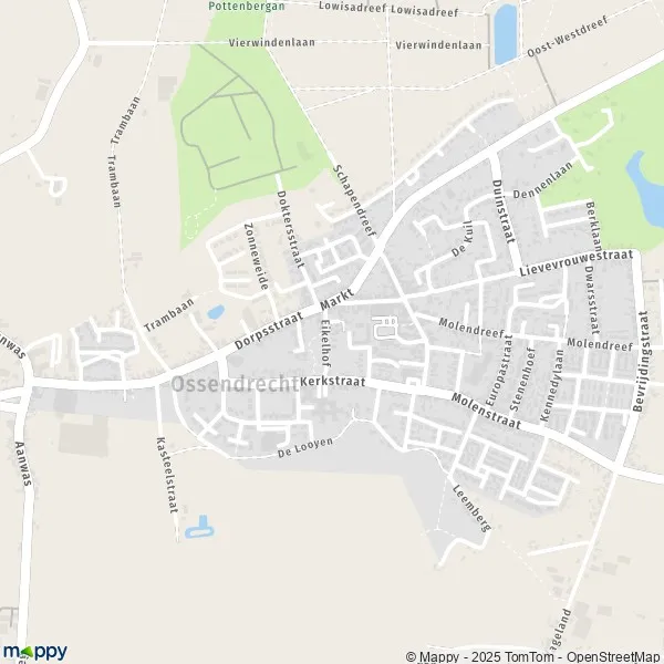Plan Ossendrecht : carte de Ossendrecht (4641) et infos pratiques