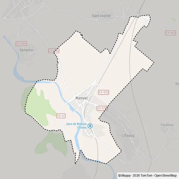Plan Manuel : carte de Manuel (46660) et infos pratiques