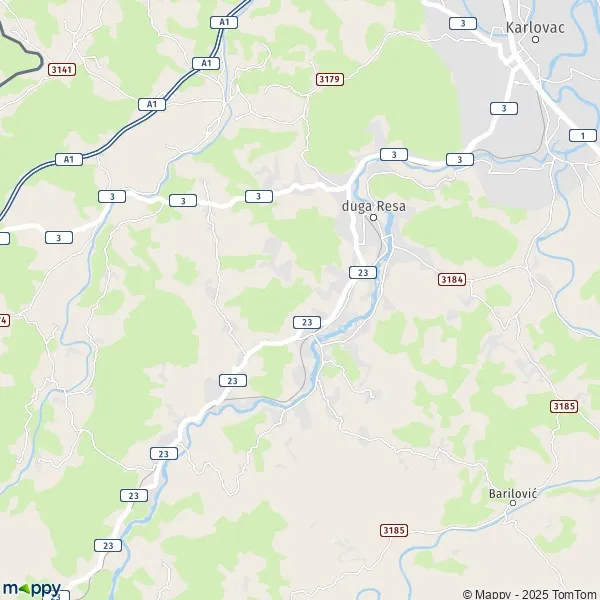 Plan duga Resa : carte de duga Resa (47250) et infos pratiques