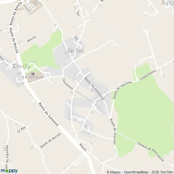 Plan Le Tuc : carte de Le Tuc, 47500 Montayral et infos pratiques