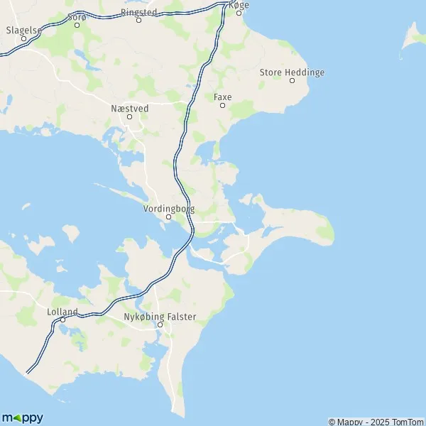 Plan Vordingborg : carte de Vordingborg (4760) et infos pratiques