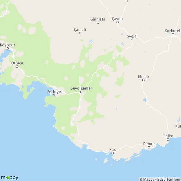 Plan Seydikemer : carte de Seydikemer (48300) et infos pratiques