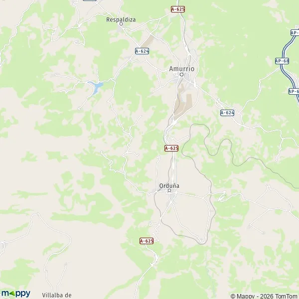 Plan Orduña : carte de Orduña (48460) et infos pratiques