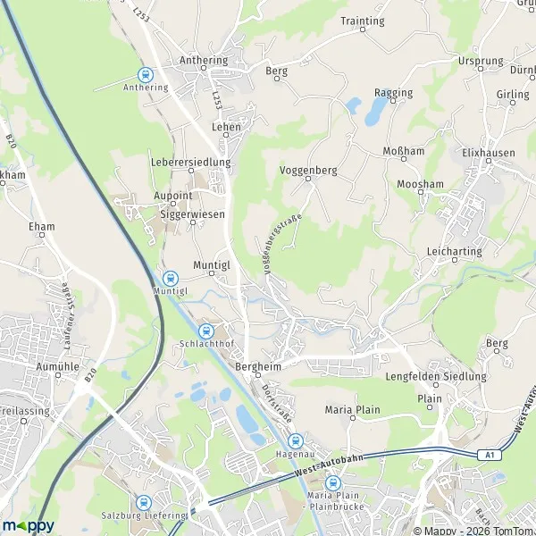 Plan Bergheim : carte de Bergheim (5101) et infos pratiques