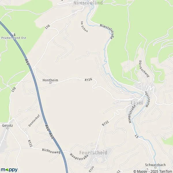 Plan Lasel : carte de Lasel (54612) et infos pratiques