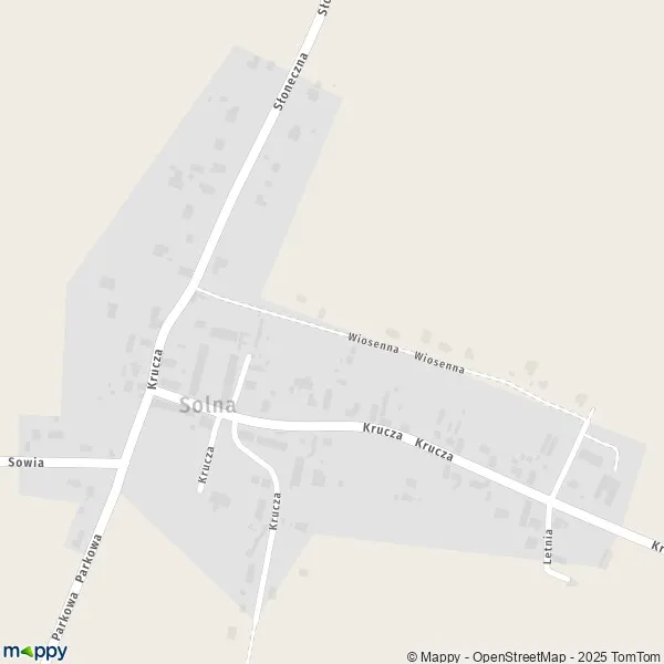 Plan Solna : carte de Solna, 55-040 Kobierzyce et infos pratiques