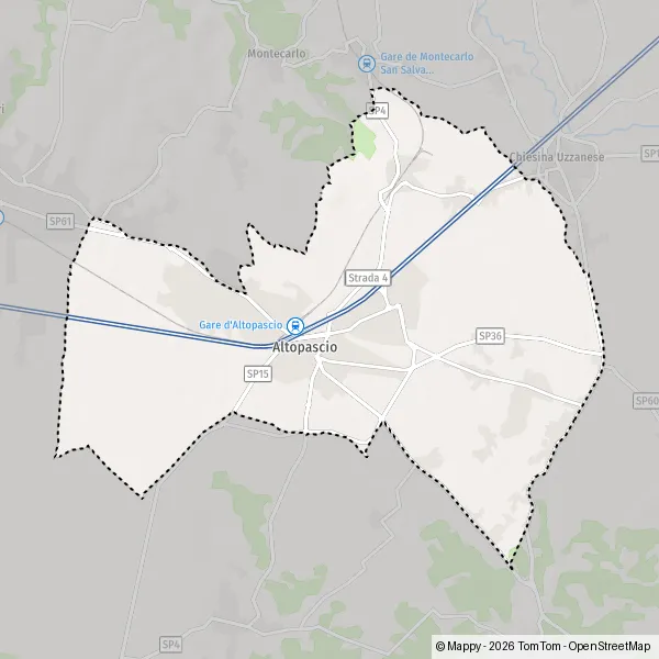 Plan Altopascio : carte de Altopascio (55011) et infos pratiques