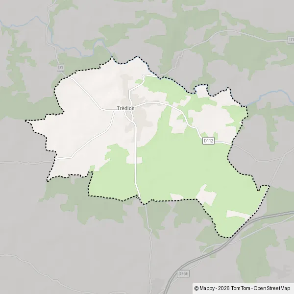 Plan Trédion : carte de Trédion (56250) et infos pratiques