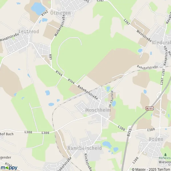 Plan Moschheim : carte de Moschheim (56424) et infos pratiques