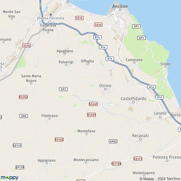 Plan Osimo : carte de Osimo (60027) et infos pratiques