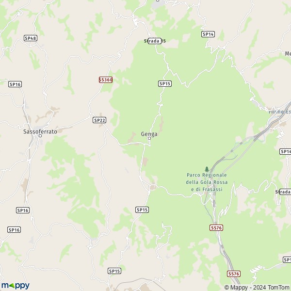 Plan Genga : carte de Genga (60040) et infos pratiques