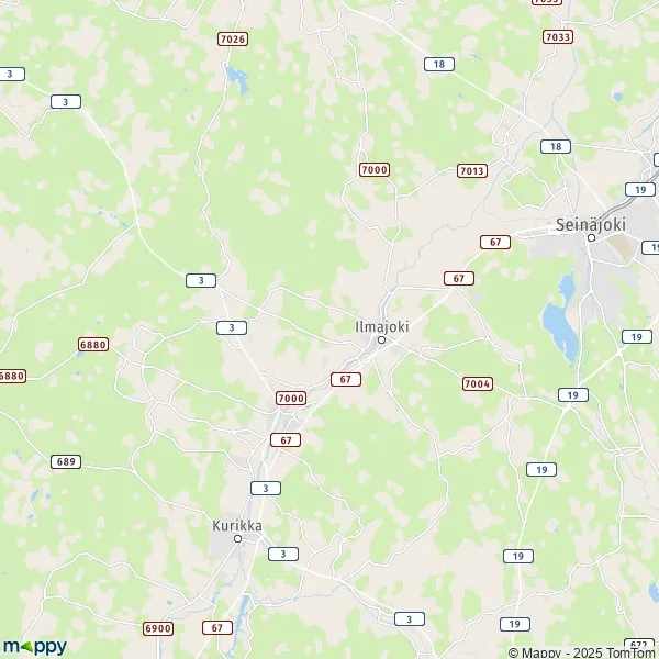 Plan Ilmajoki : carte de Ilmajoki (60320) et infos pratiques