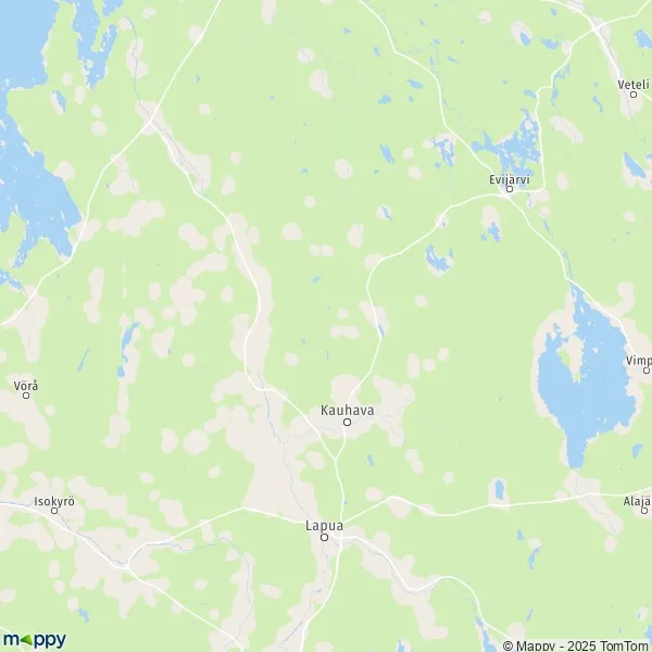 Plan Kauhava : carte de Kauhava (61440) et infos pratiques