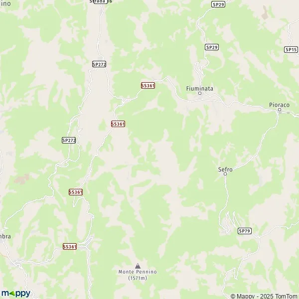 Plan Fiuminata : carte de Fiuminata (62025) et infos pratiques