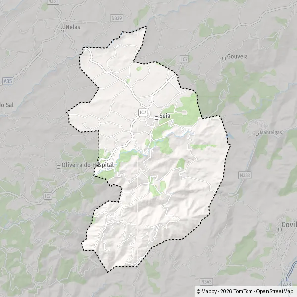Plan Seia : carte de Seia (6270) et infos pratiques