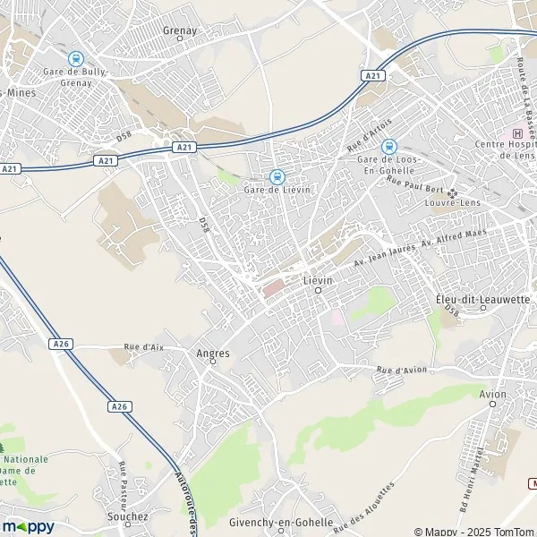 Plan Entrée Du Complexe Sportif Jean Frère : carte de Entrée Du ...