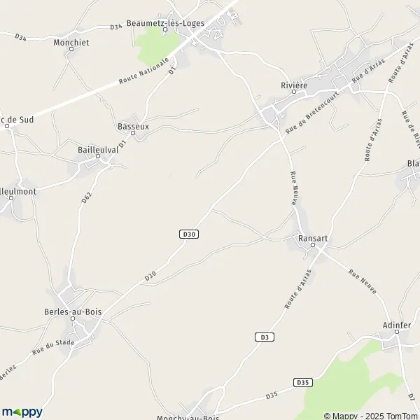 Plan Zone d'Aménagement Concerté de l'Alouette : carte de Zone d ...