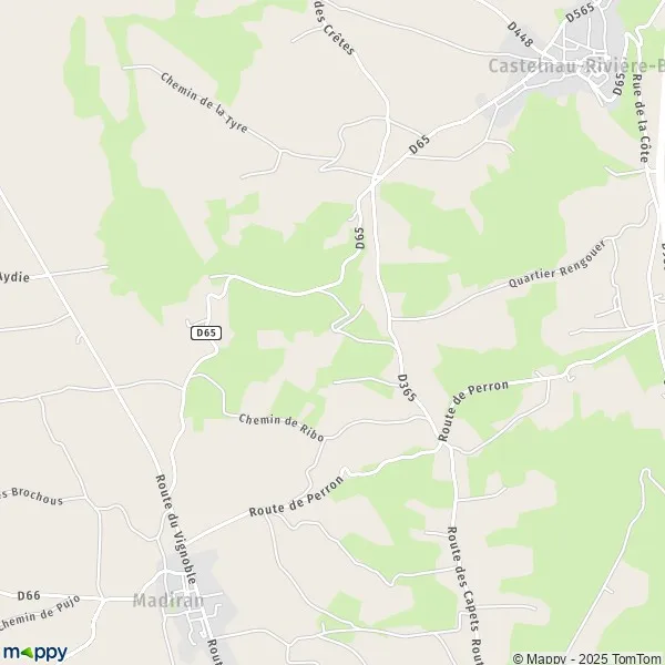 Plan Saran : carte de Saran, 65700 Madiran et infos pratiques