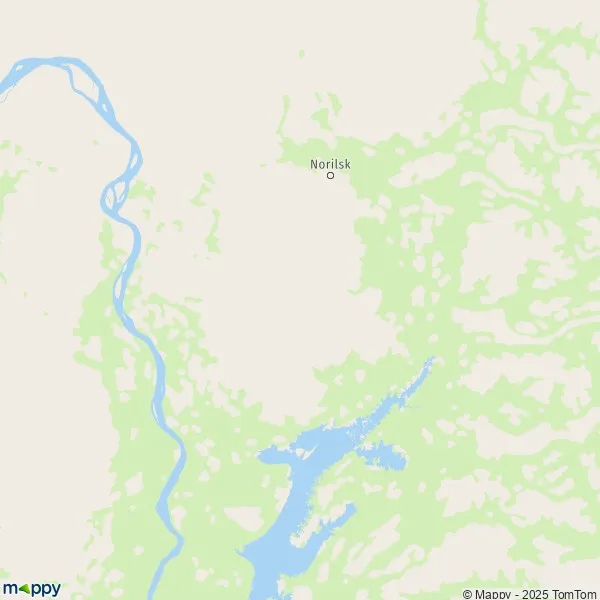 Plan Norilsk : carte de Norilsk (663302) et infos pratiques
