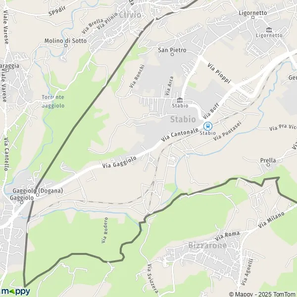 Plan Stabio : carte de Stabio (6854) et infos pratiques