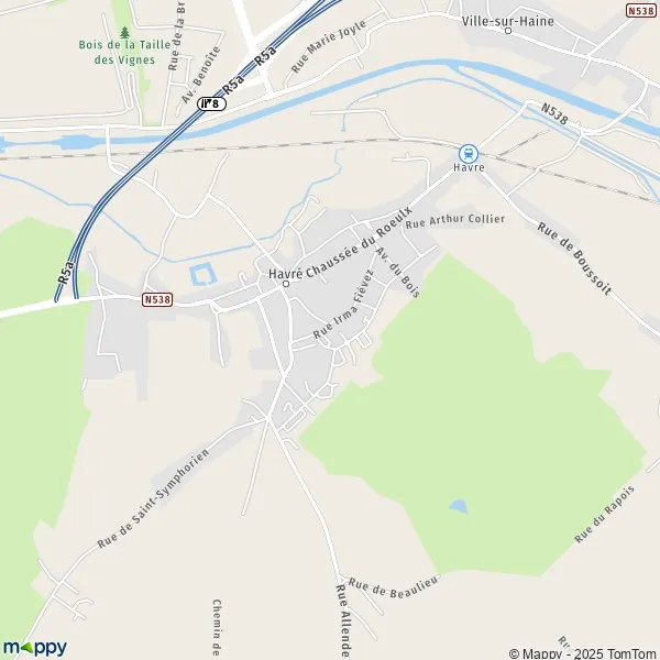 Plan Mons : carte de Mons (7021) et infos pratiques