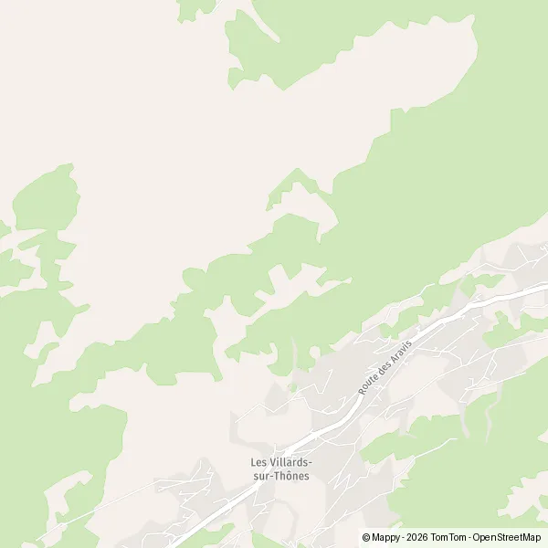 Plan La Mare : carte de La Mare, 74230 Les Villards-sur-Thônes et infos ...