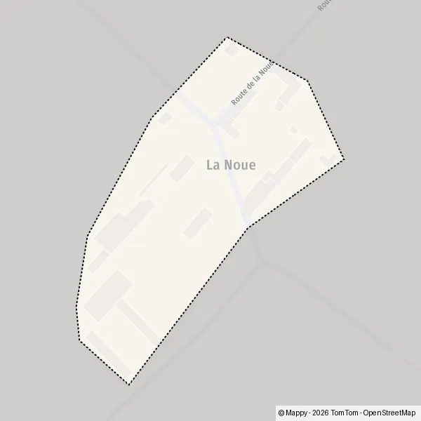 Plan La Noue : carte de La Noue, 77660 Saint-Jean-les-Deux-Jumeaux et ...