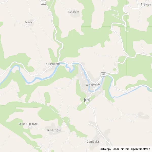 Plan Jean Grand : carte de Jean Grand, 81640 Monestiés et infos pratiques
