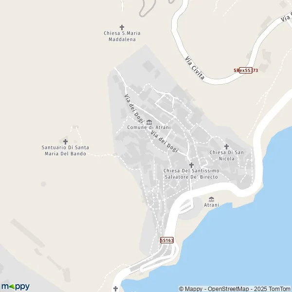 Plan Atrani : carte de Atrani (84010) et infos pratiques